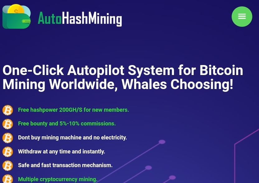 Autohashmining Review: Is Autohashmining legit or scam